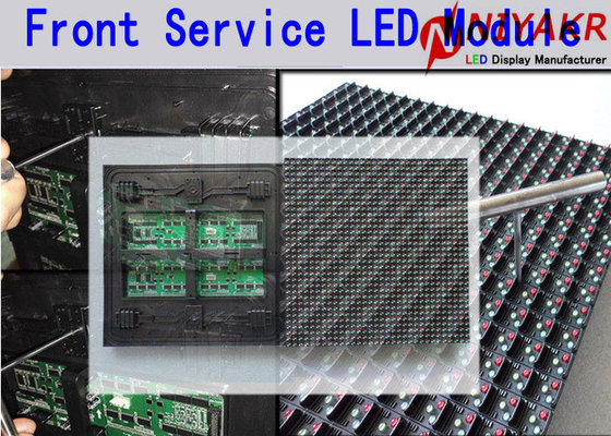 High Resolution Front Maintenance LED Display 1R1G1B 10000 Dots/m²