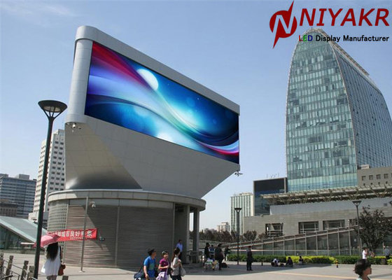 Pixel Pitch 8mm Outdoor Full Color LED Screen Exterior LED Display 15625 Dots/m²