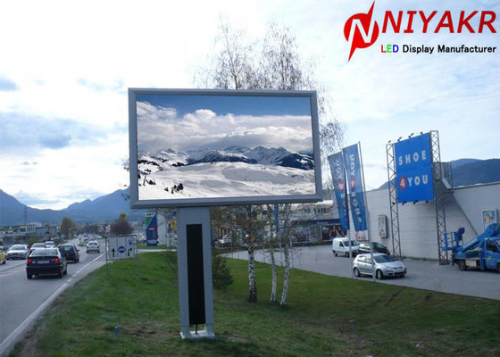 Waterproof SMD3535 P6 Outdoor Full Color LED Display Screen 15625 Dots/sqm