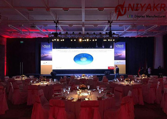 Digital Electronic P7.62 Indoor LED Screen Full Colour With Wide Viewing Angle