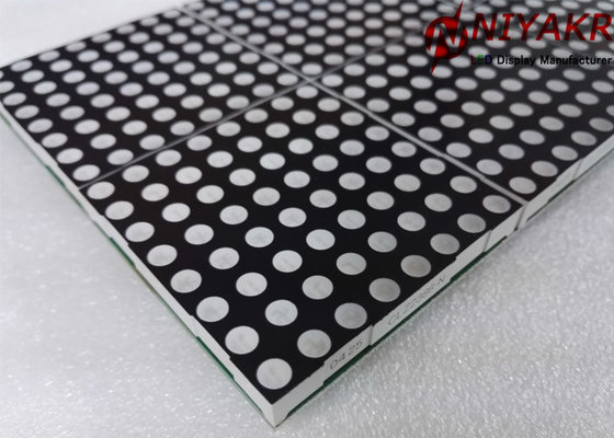 F3.75 P4.75 Waterproof Dot Matrix LED Module 64X32 Pixels Red Color