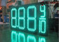 IP 65 Petrol LED Digital Gas Station Price Signs 100000 hours Life Span