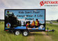Waterproof Truck Trailer Outdoor Mobile LED Screen For Mobile Advertising